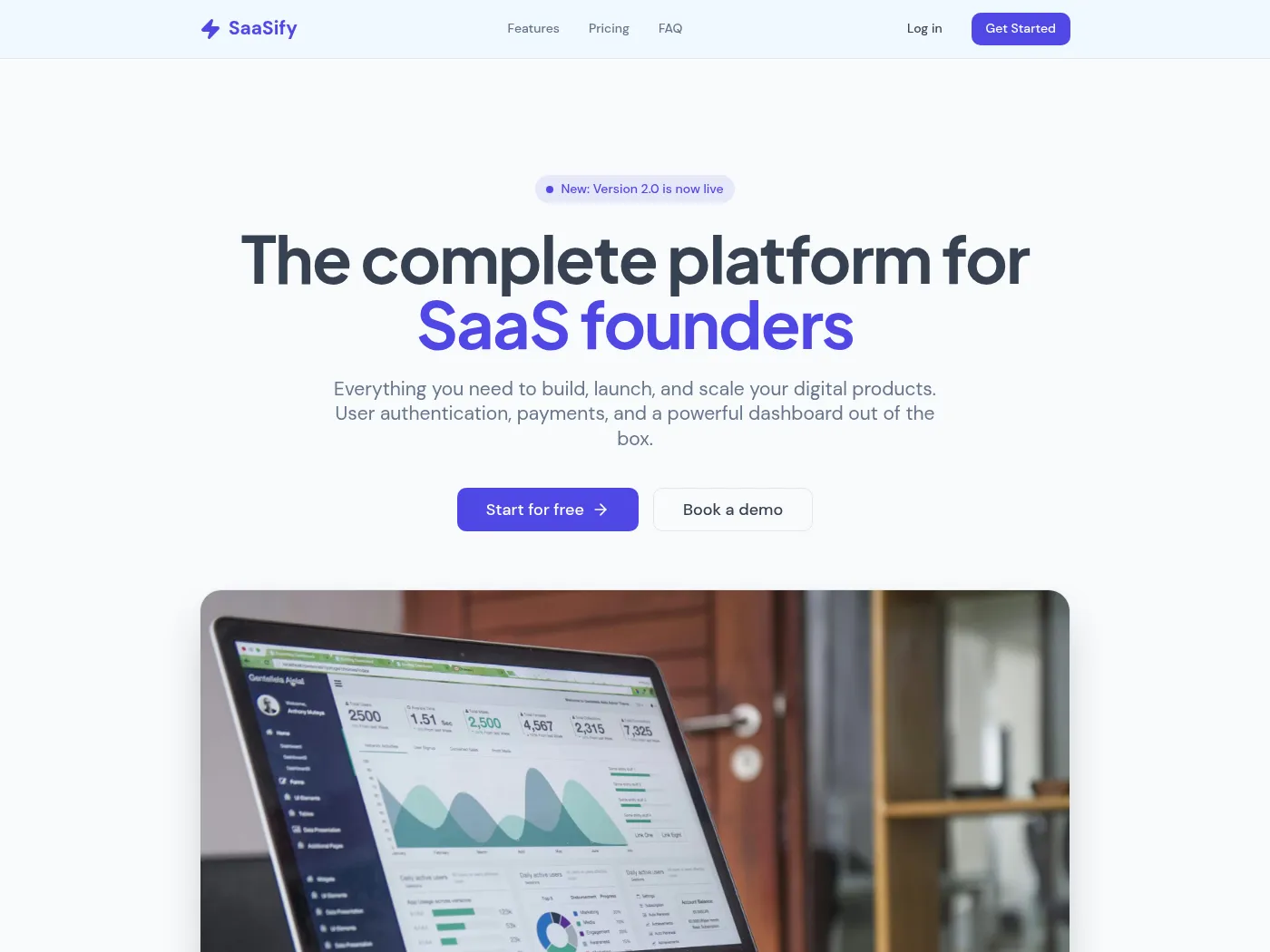 SaaSify Dashboard