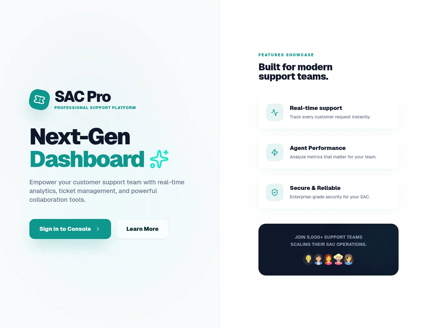 SAC Dashboard Pro