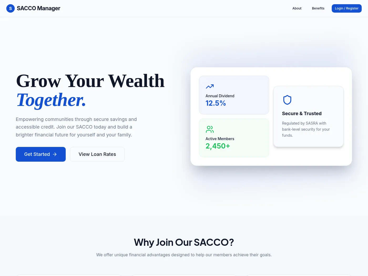 SACCO Management Suite