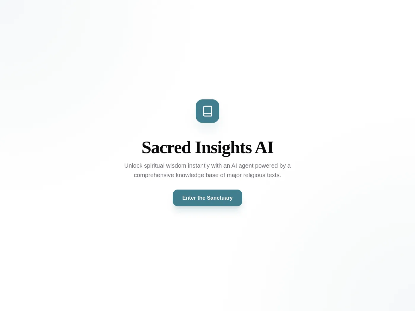 Sacred Insights AI