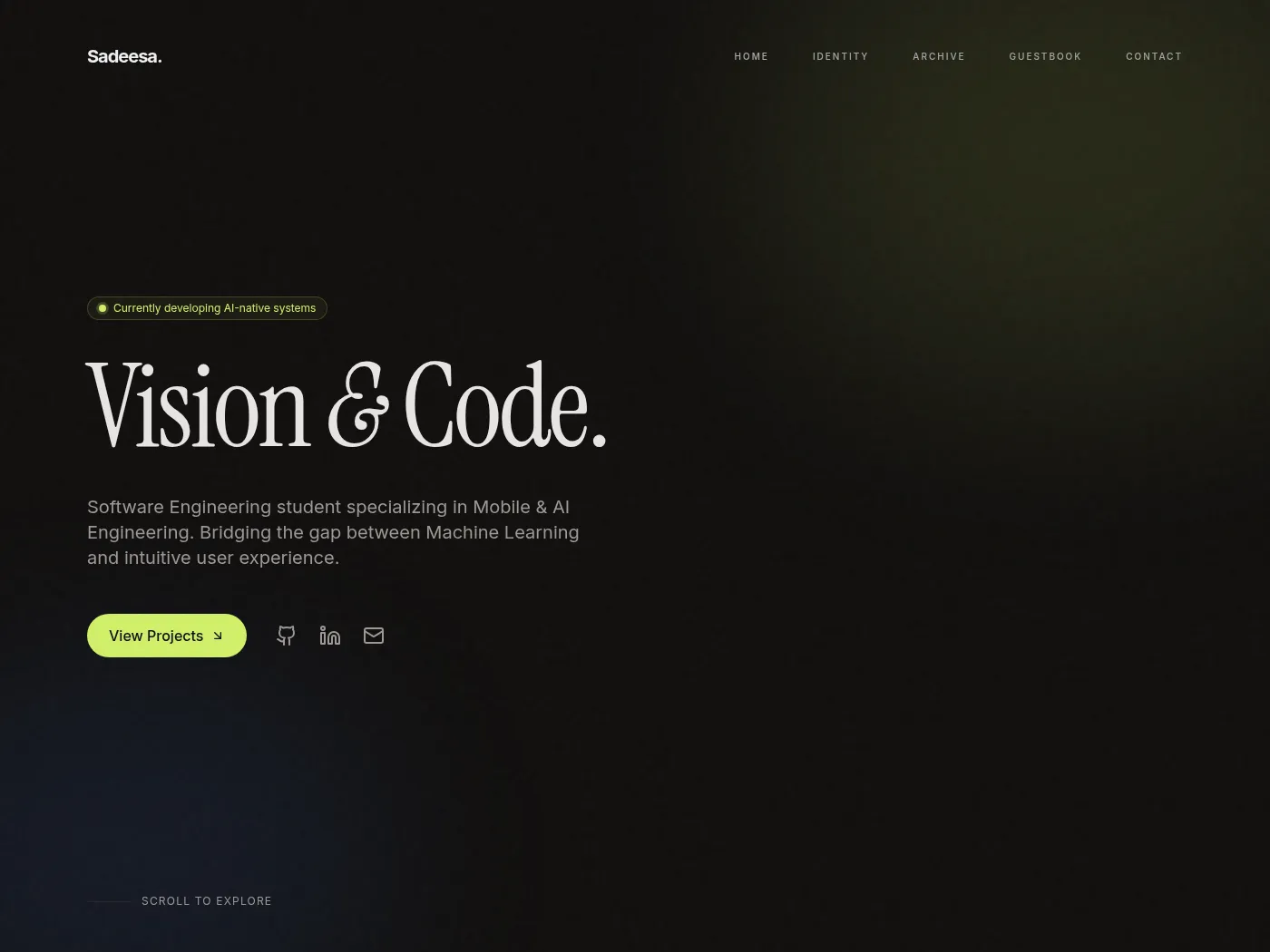 Sadeesa Portfolio Pro