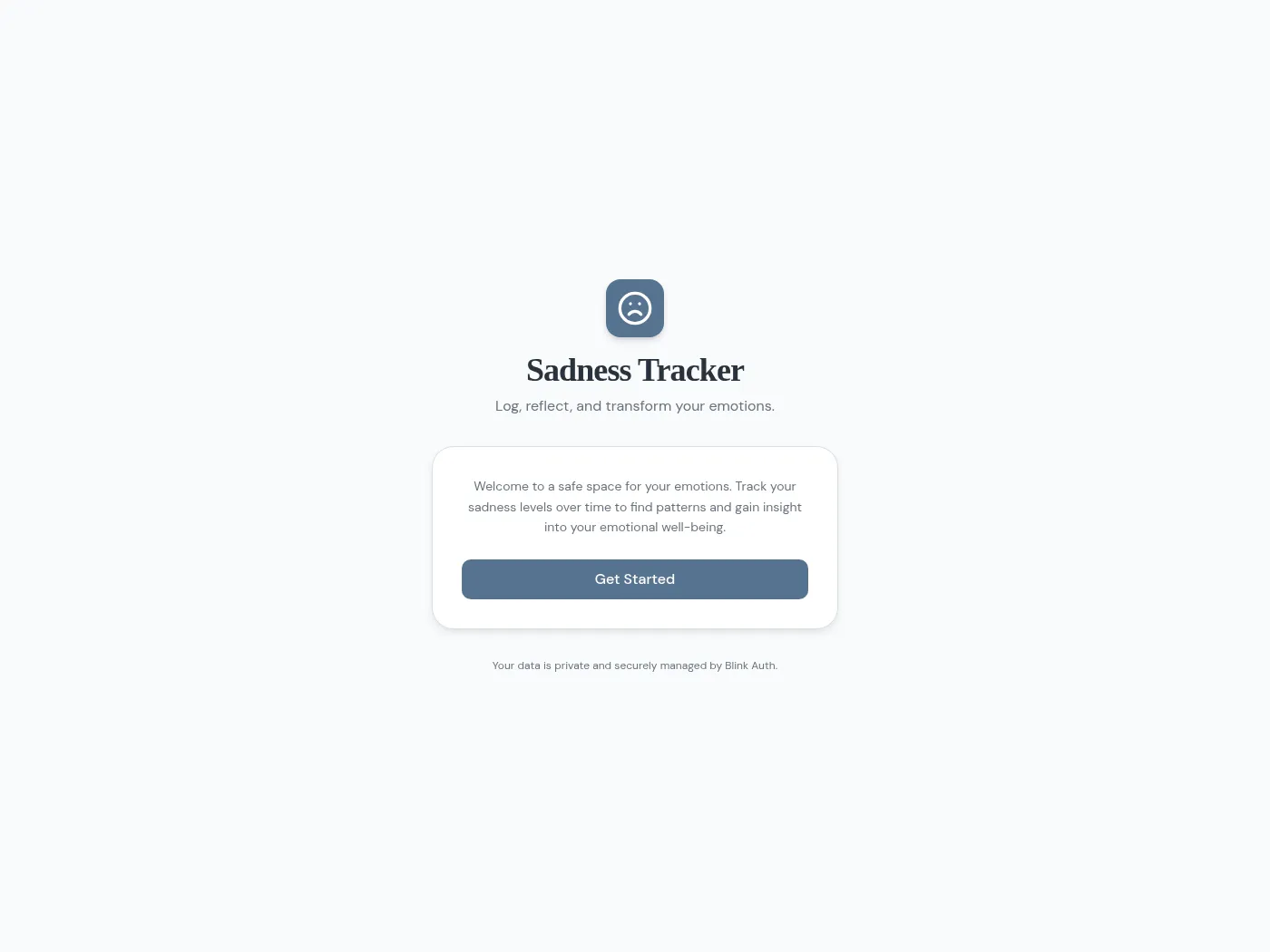 Sadness Tracker