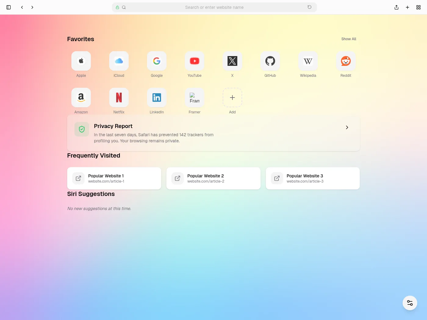 Safari Browser Clone