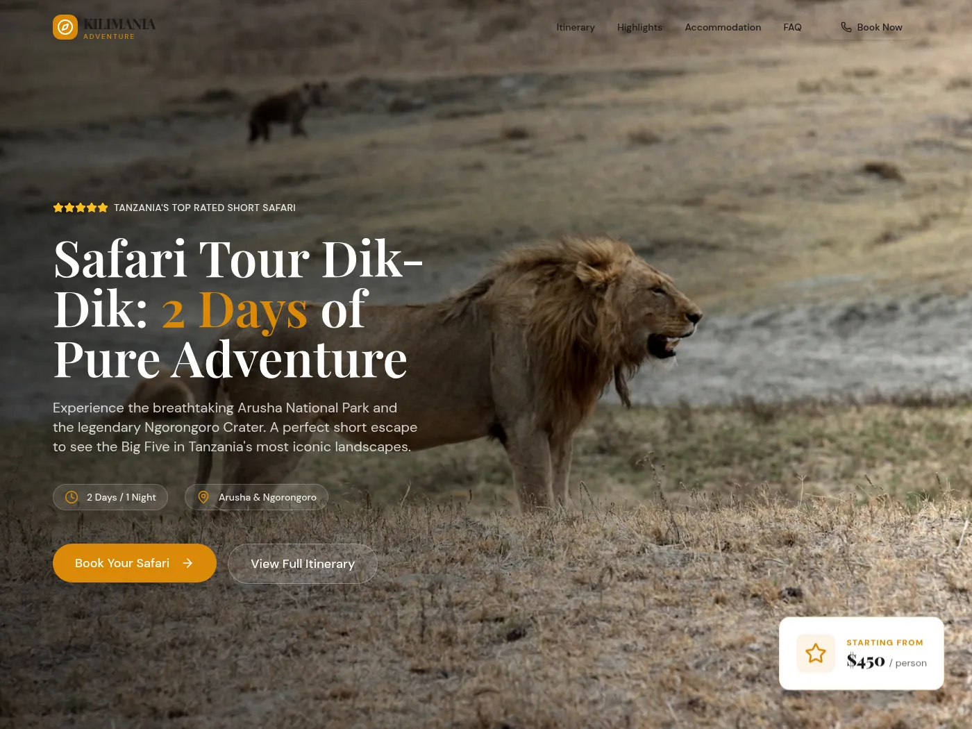 Safari Tour Dik-Dik