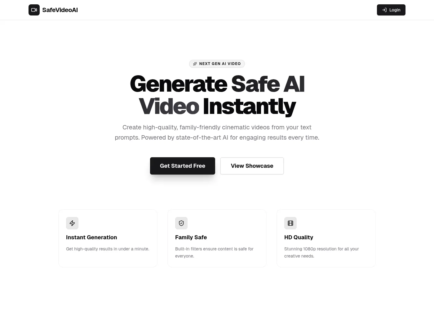 Safe AI Video Maker