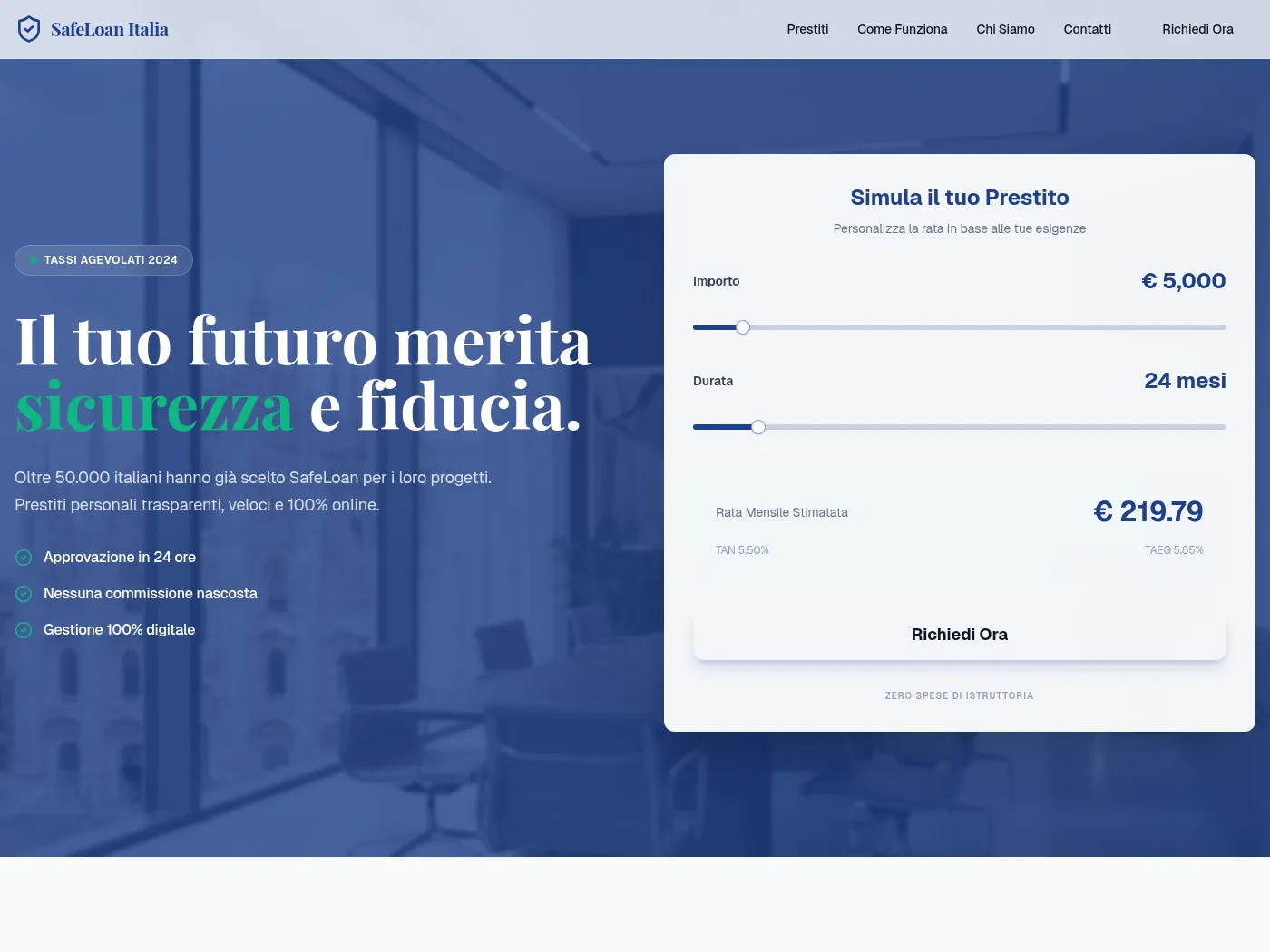 SafeLoan Italia