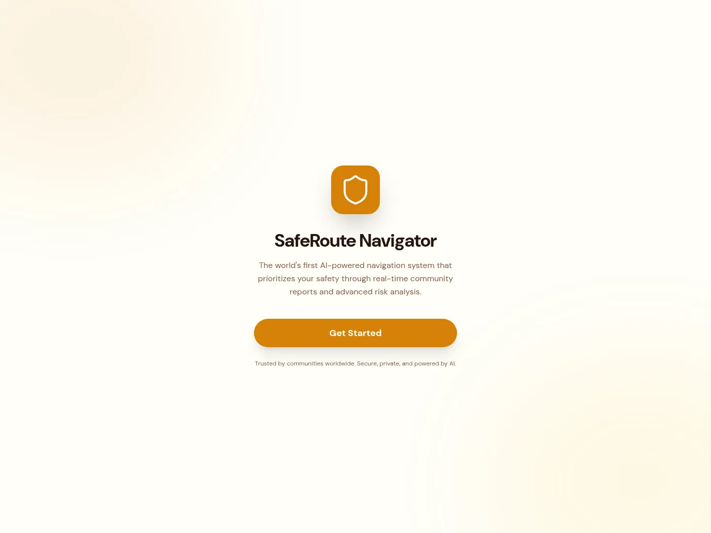 SafeRoute Navigator
