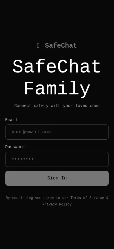 SafeChat Messenger