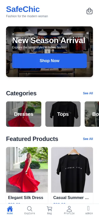 SafeChic Fashion Store