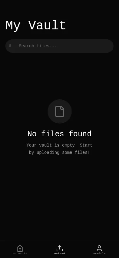 SafeFile Vault
