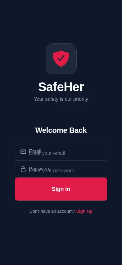 SafeHer Mobile