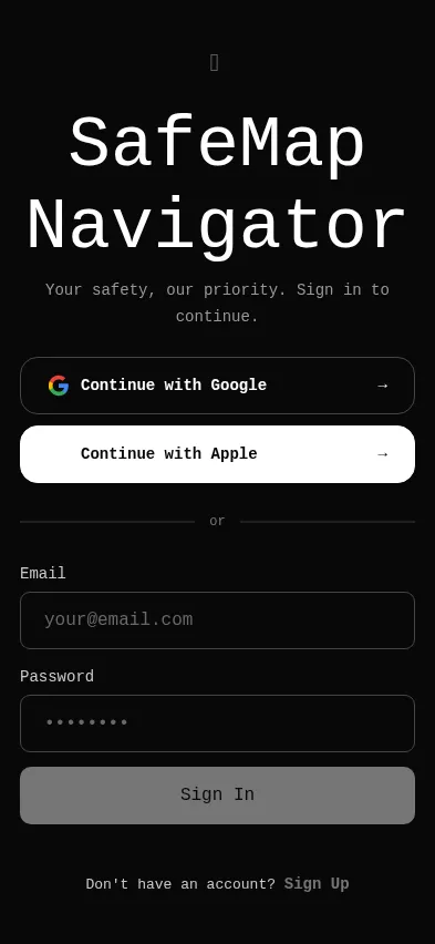 SafeMap Navigator