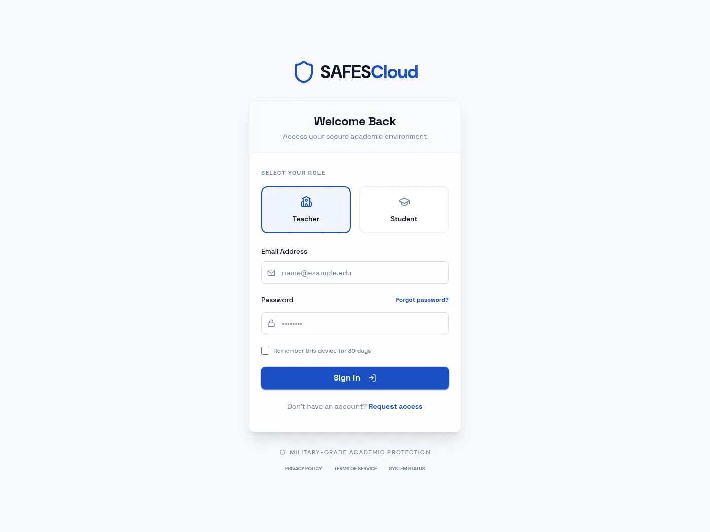 SAFES Cloud
