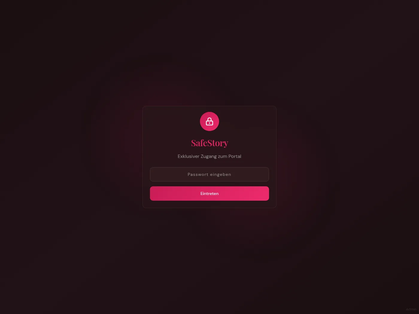 SafeStory Portal