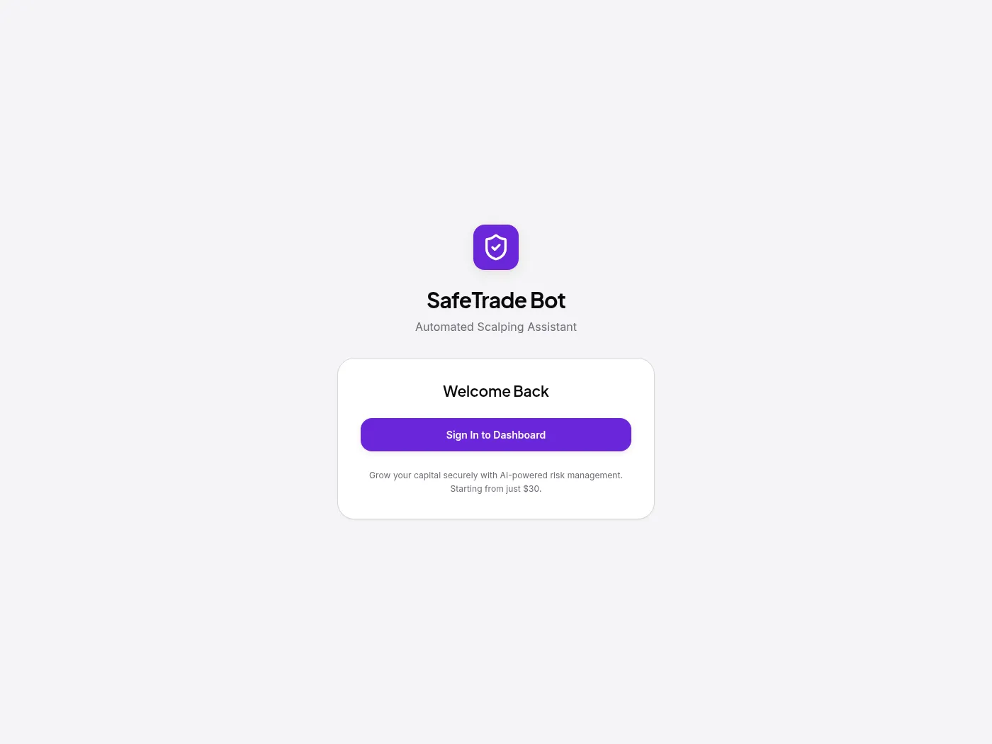 SafeTrade Bot