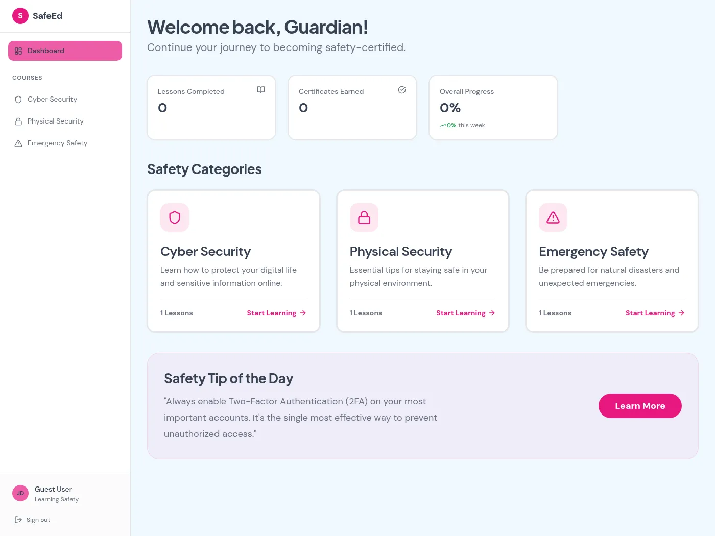 SafeEd Platform