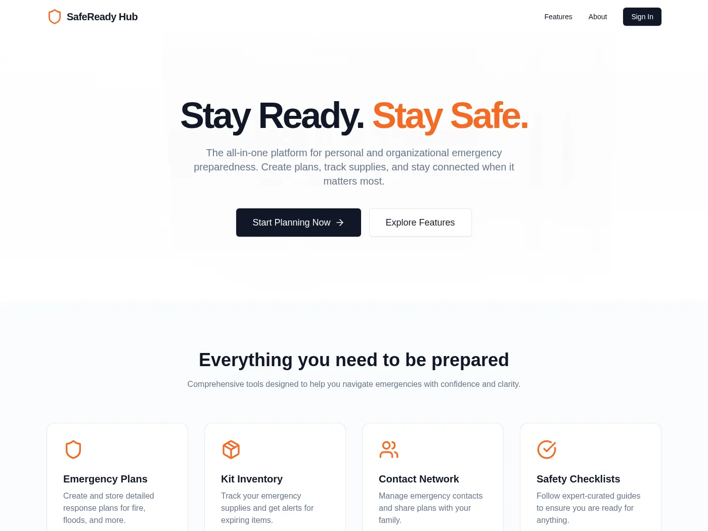 SafeReady Hub