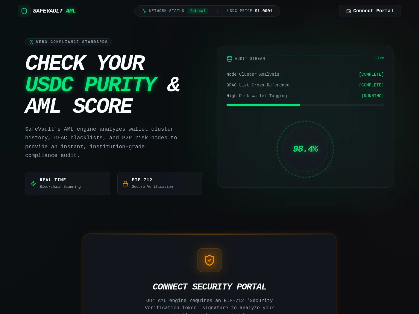 SafeVault AML Platform