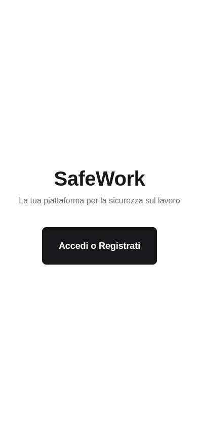 SafeWork App