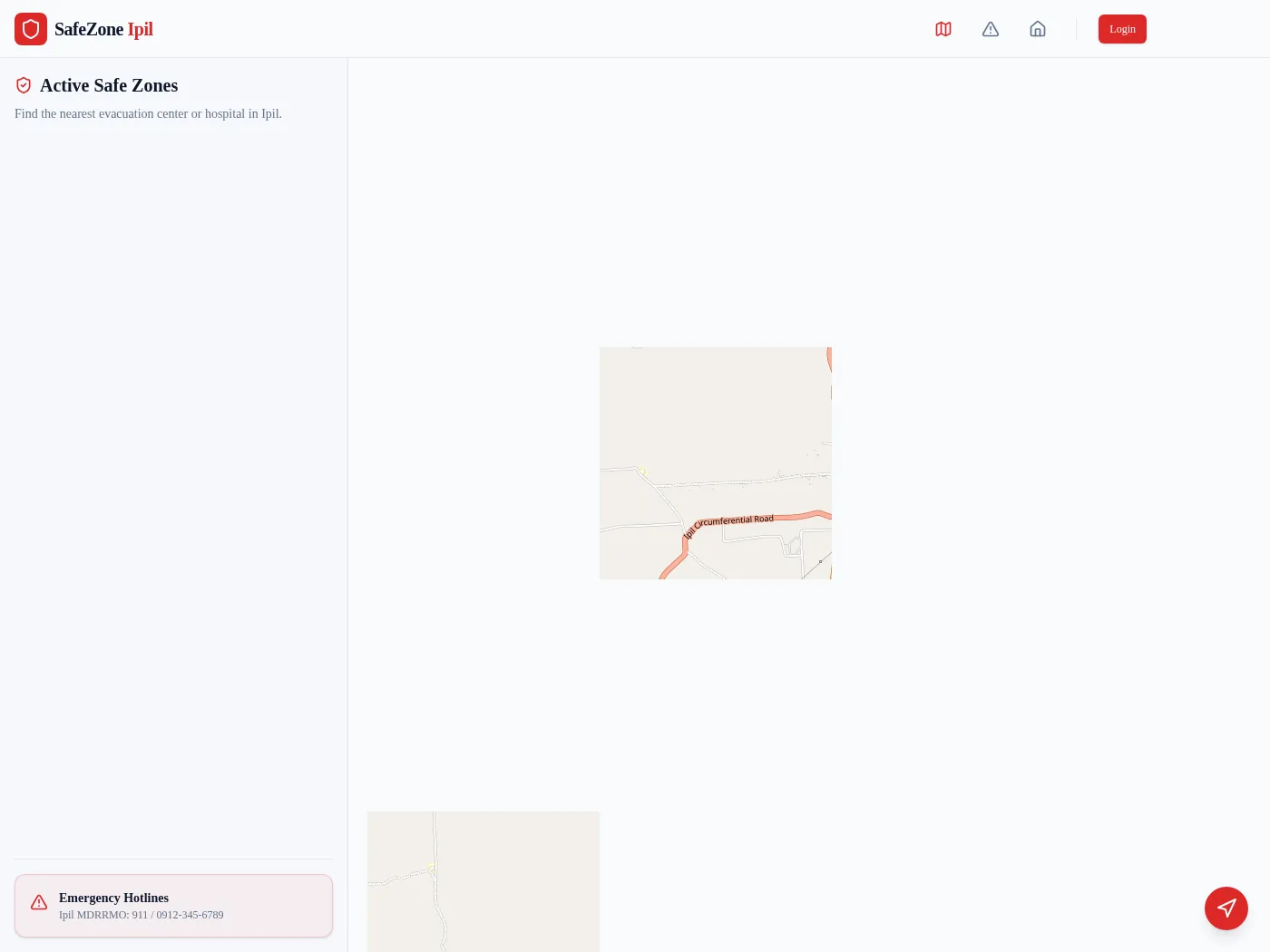 SafeZone Planner Web
