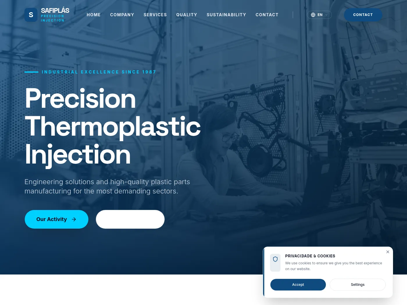 Safiplas Pro Website