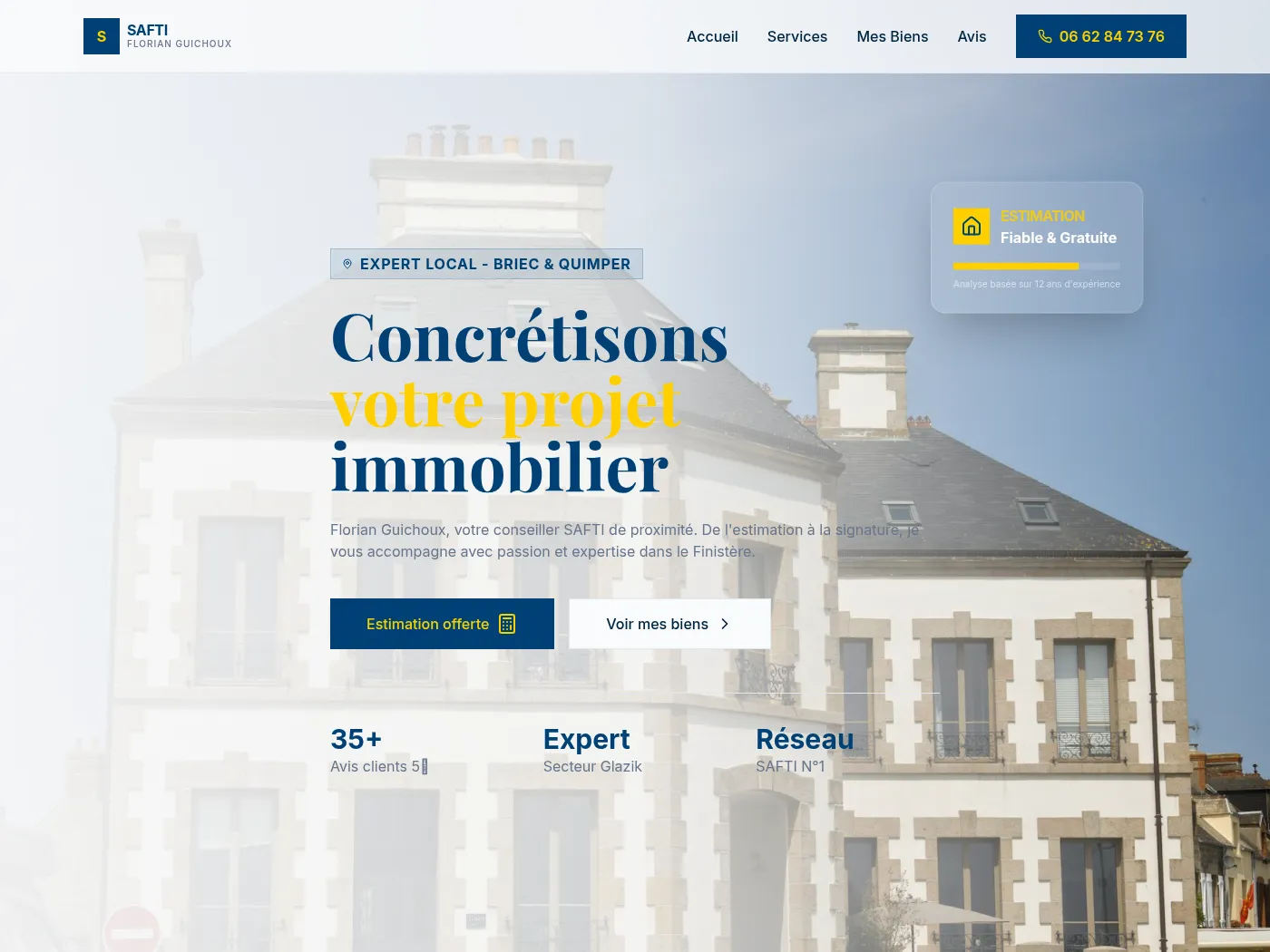 SAFTI Immobilier Web