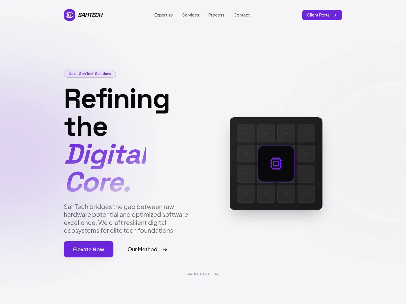 SAHTECH Services Portal