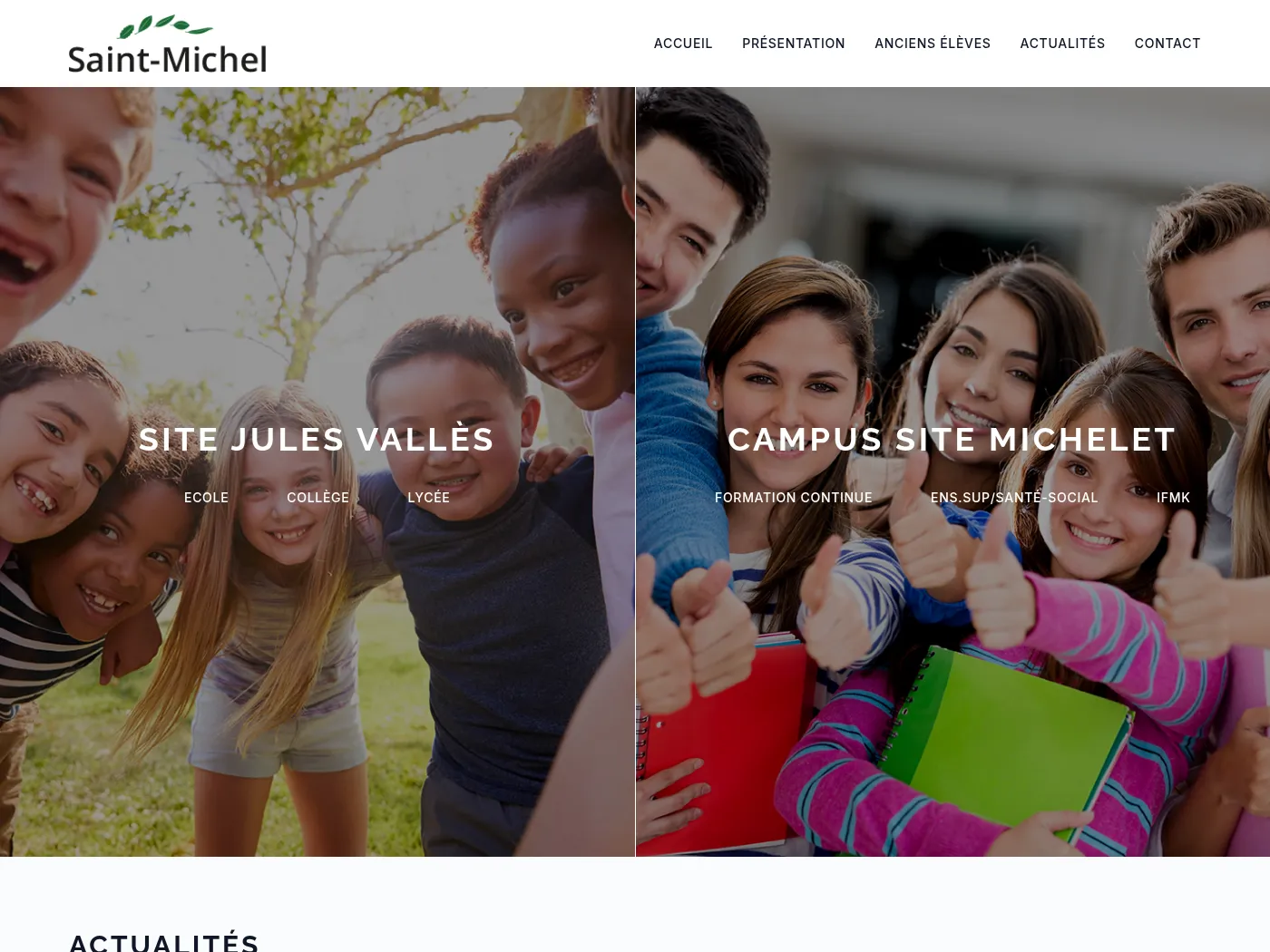 Saint Michel School Website
