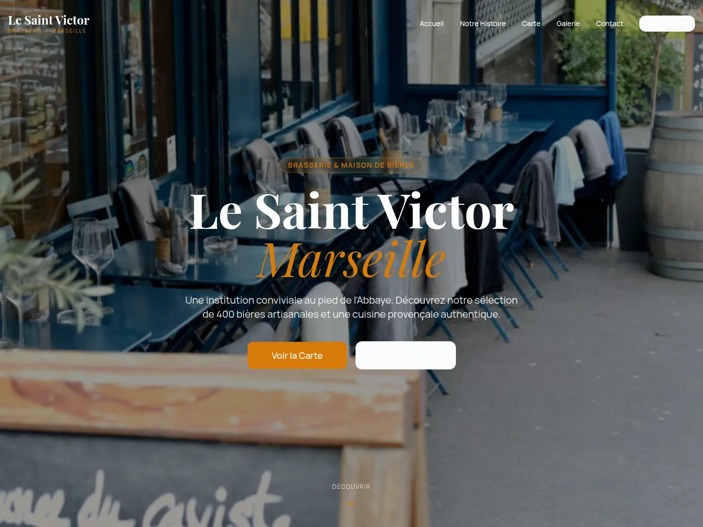 Le Saint Victor Vitrine
