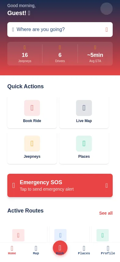 SakaySmart Commute Tracker