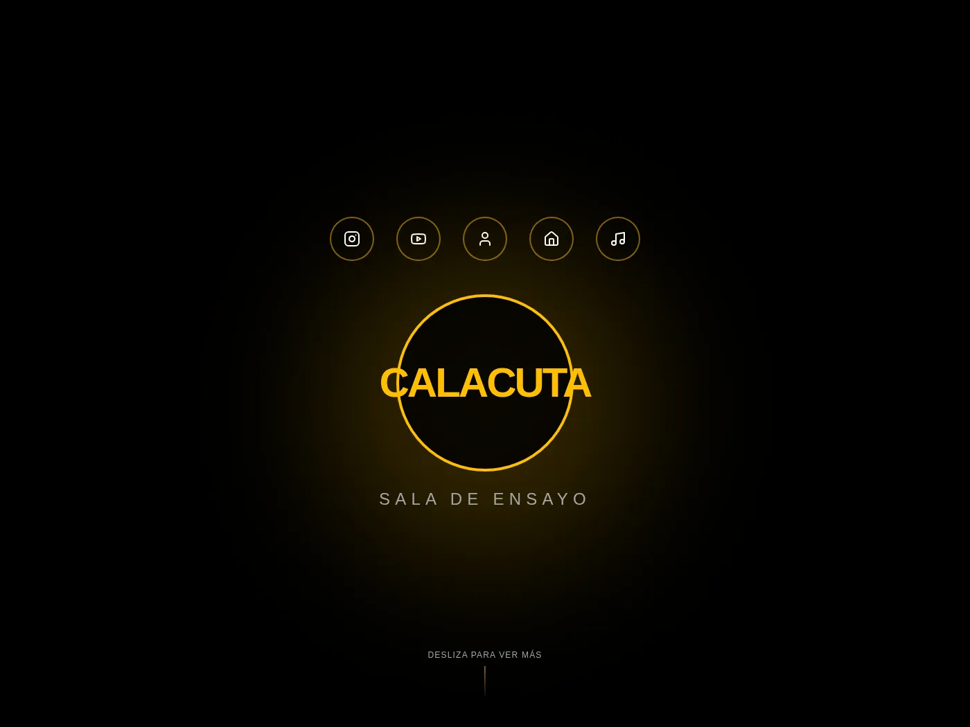 Sala de Ensayo Calacuta