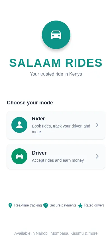 SALAAM RIDES