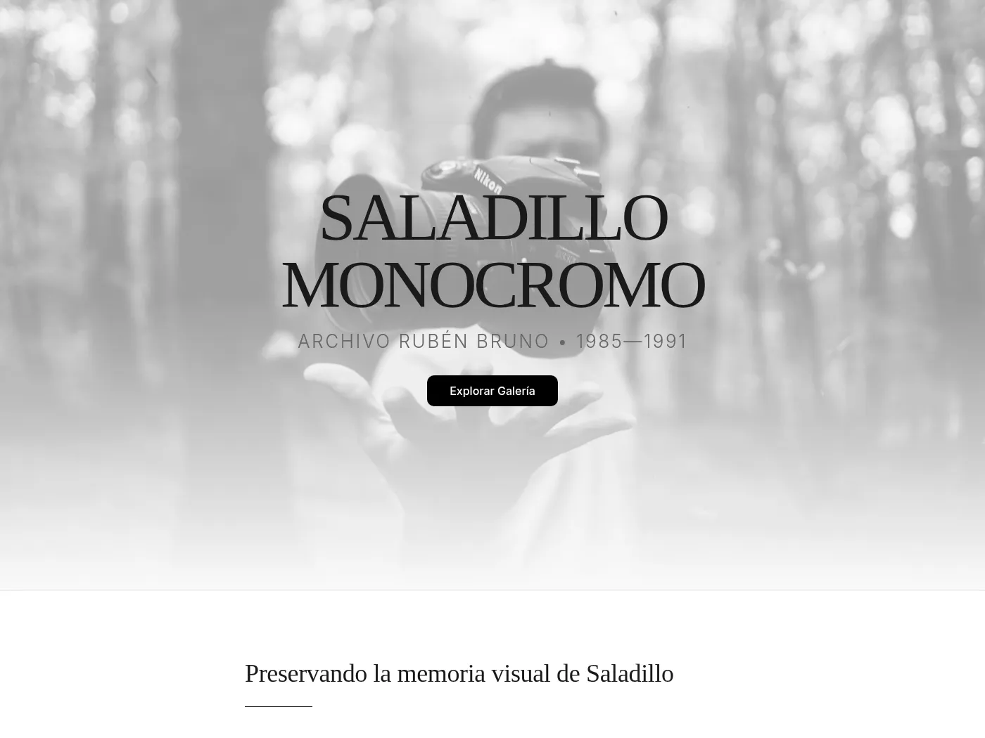 Saladillo Monocromo Archive