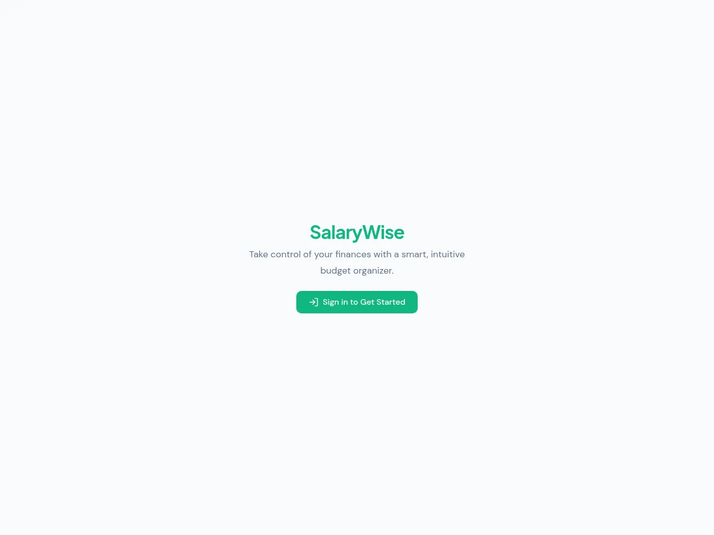 SalaryWise Organizer