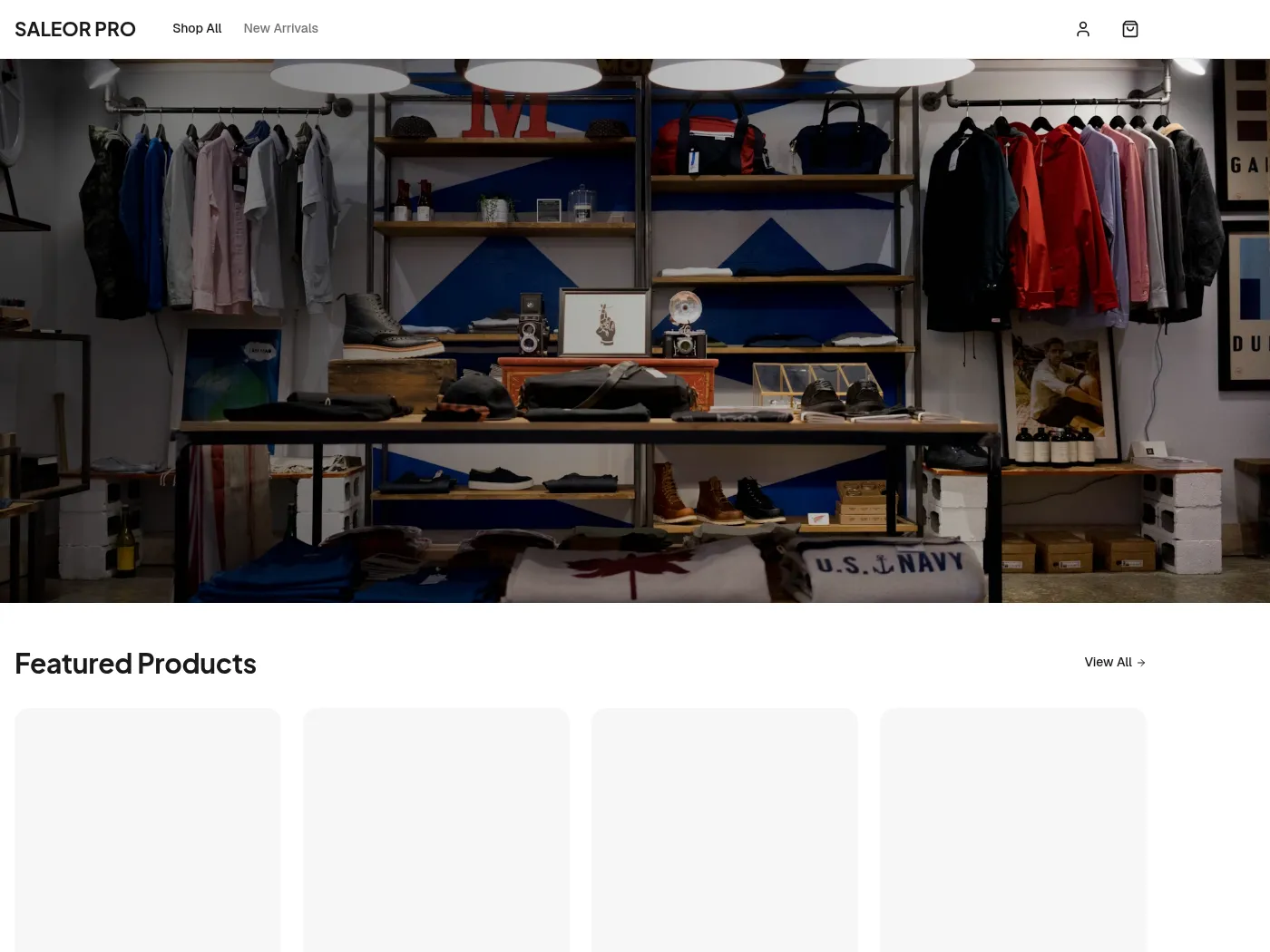Saleor Shopfront Pro