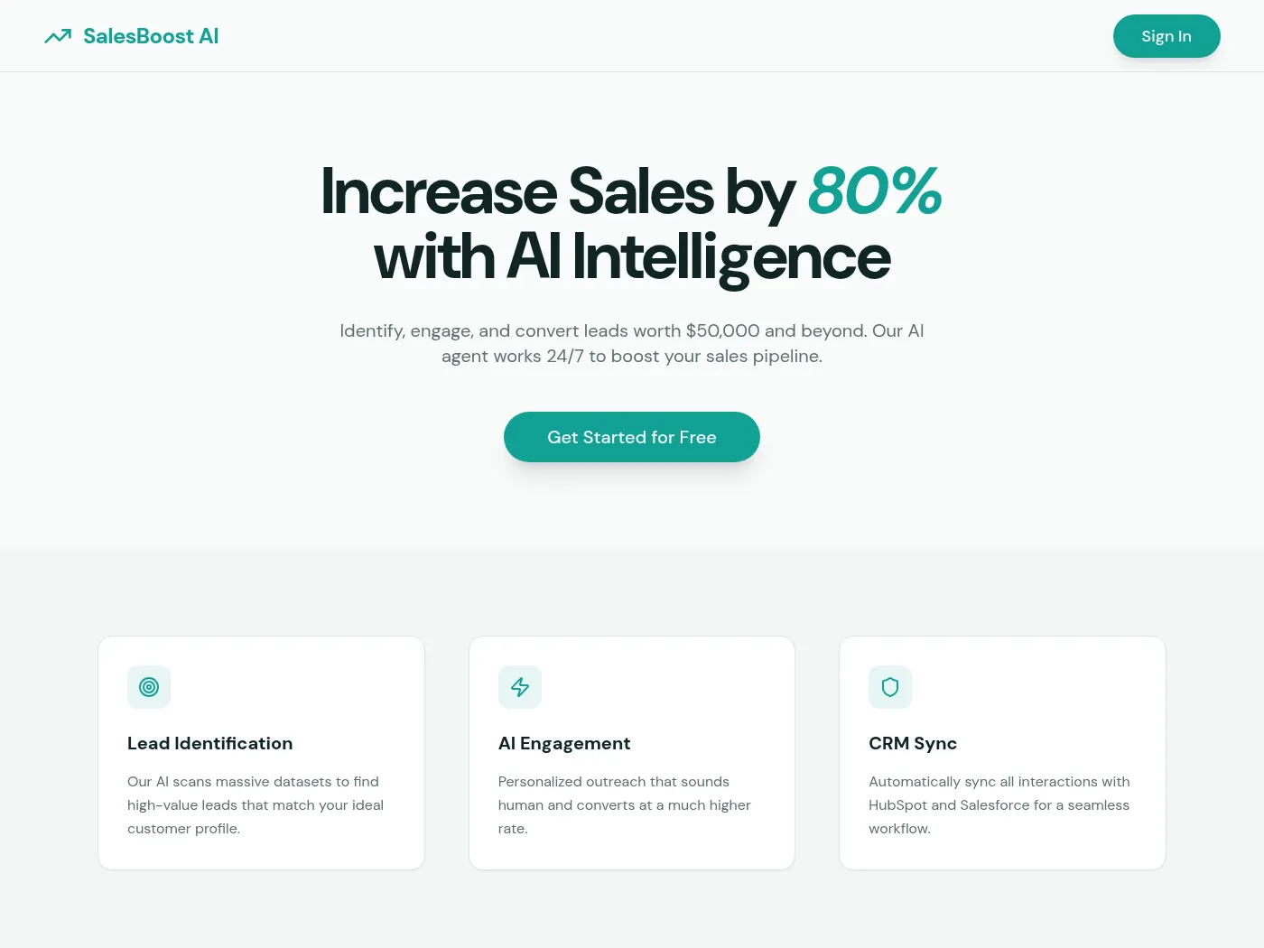 SalesBoost AI Agent