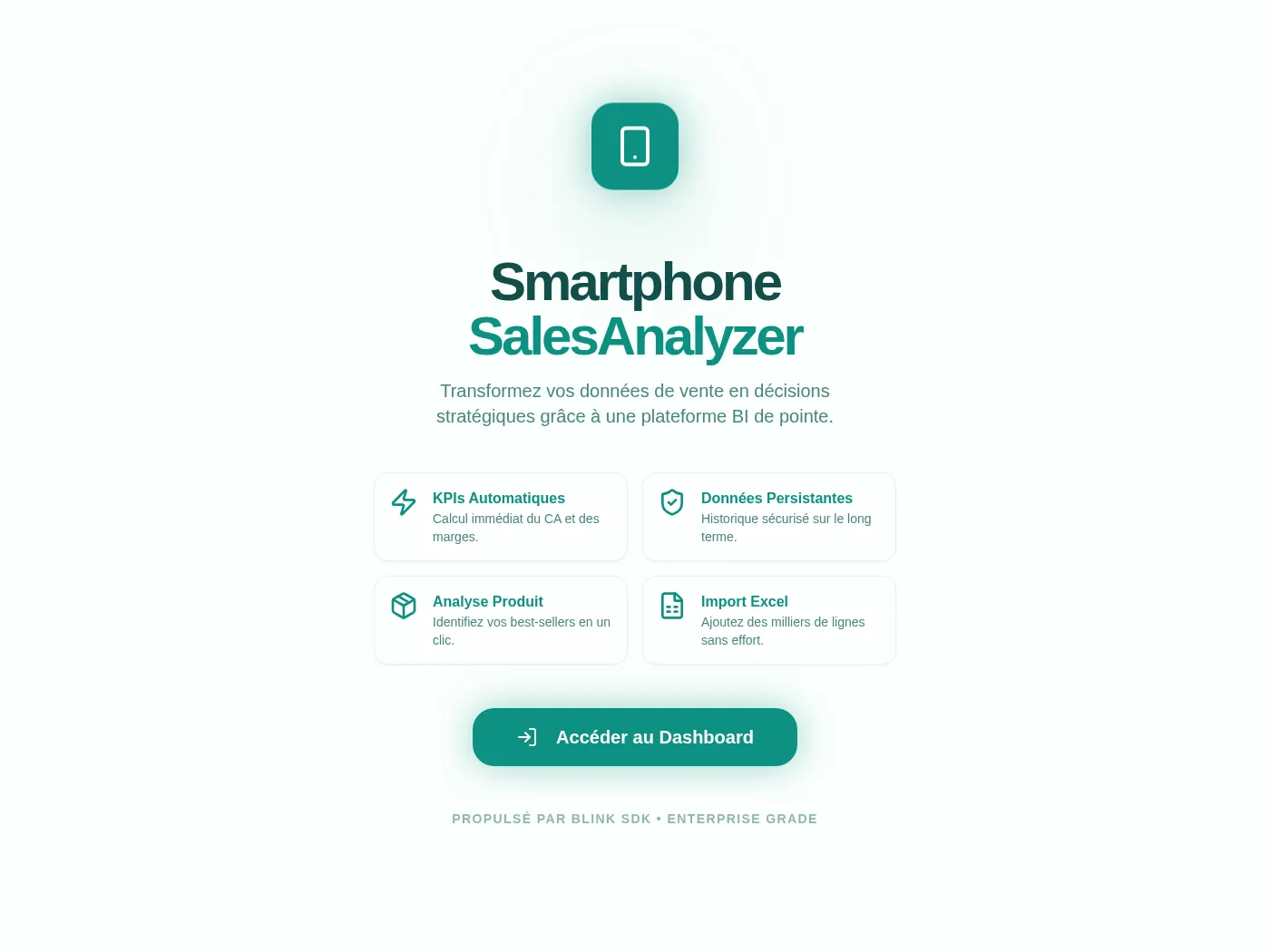 Smartphone Sales Analyzer