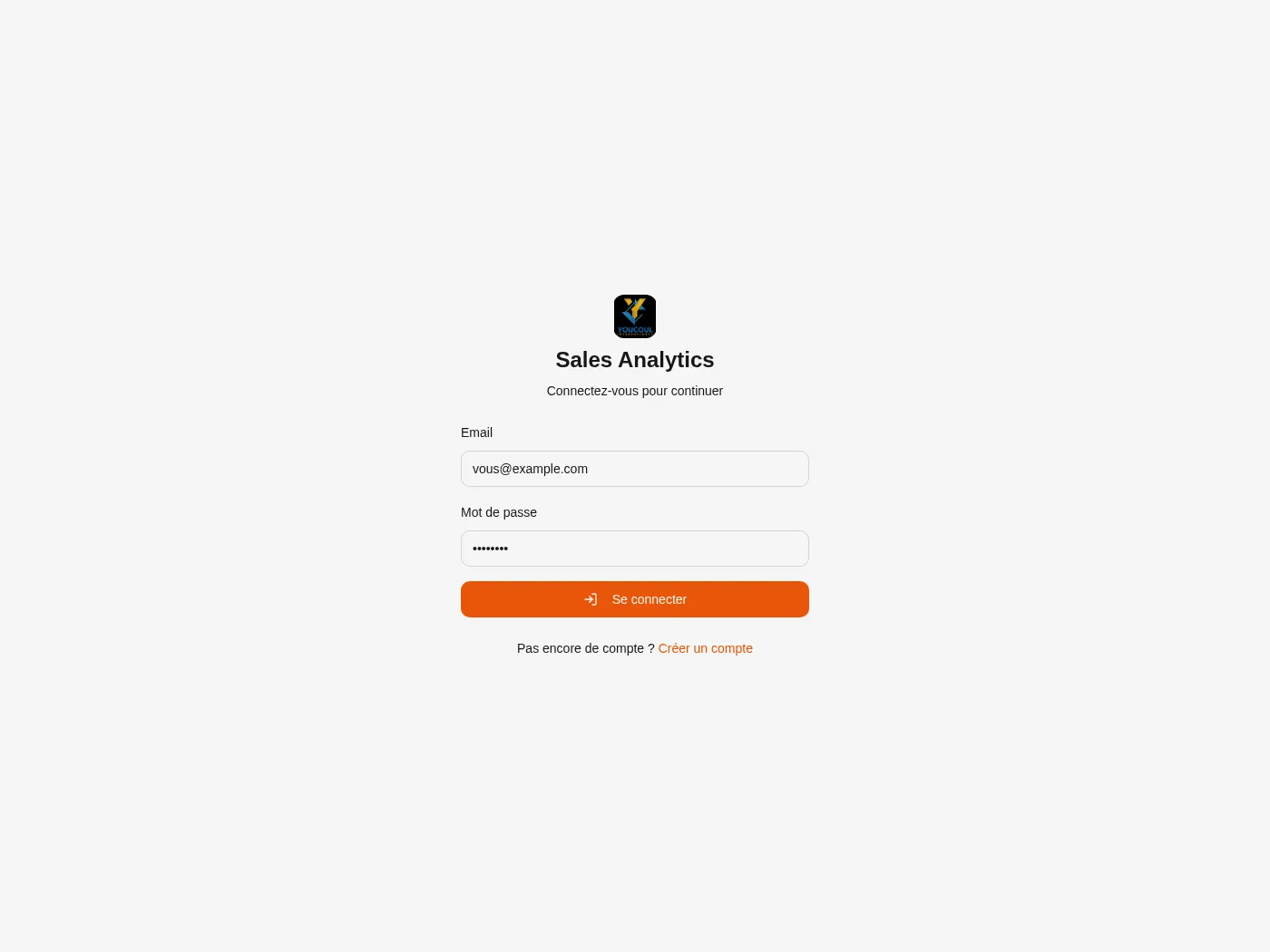 Sales Analytics Dashboard