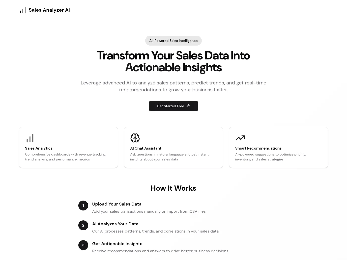 Sales Analyzer AI Agent