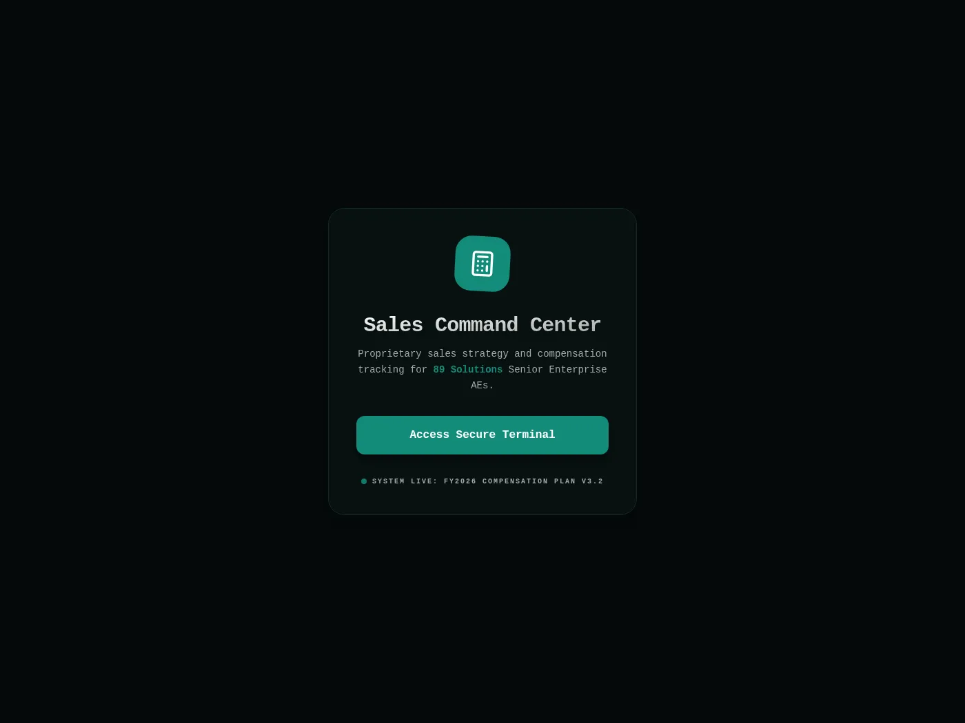 Sales Command Center Pro