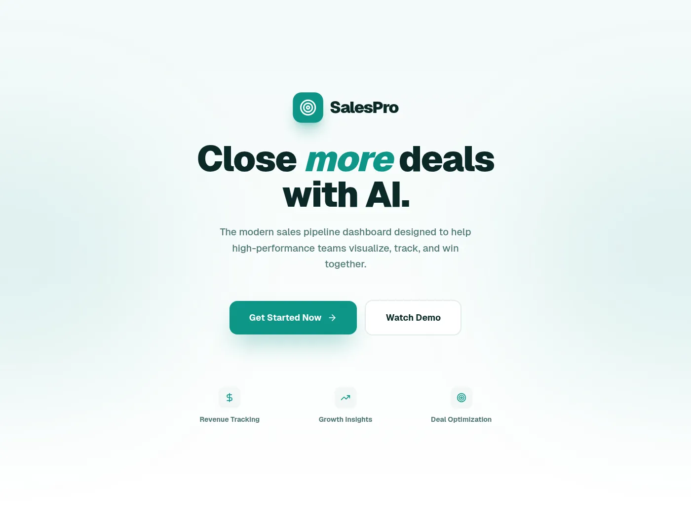 Sales Pipeline Dashboard