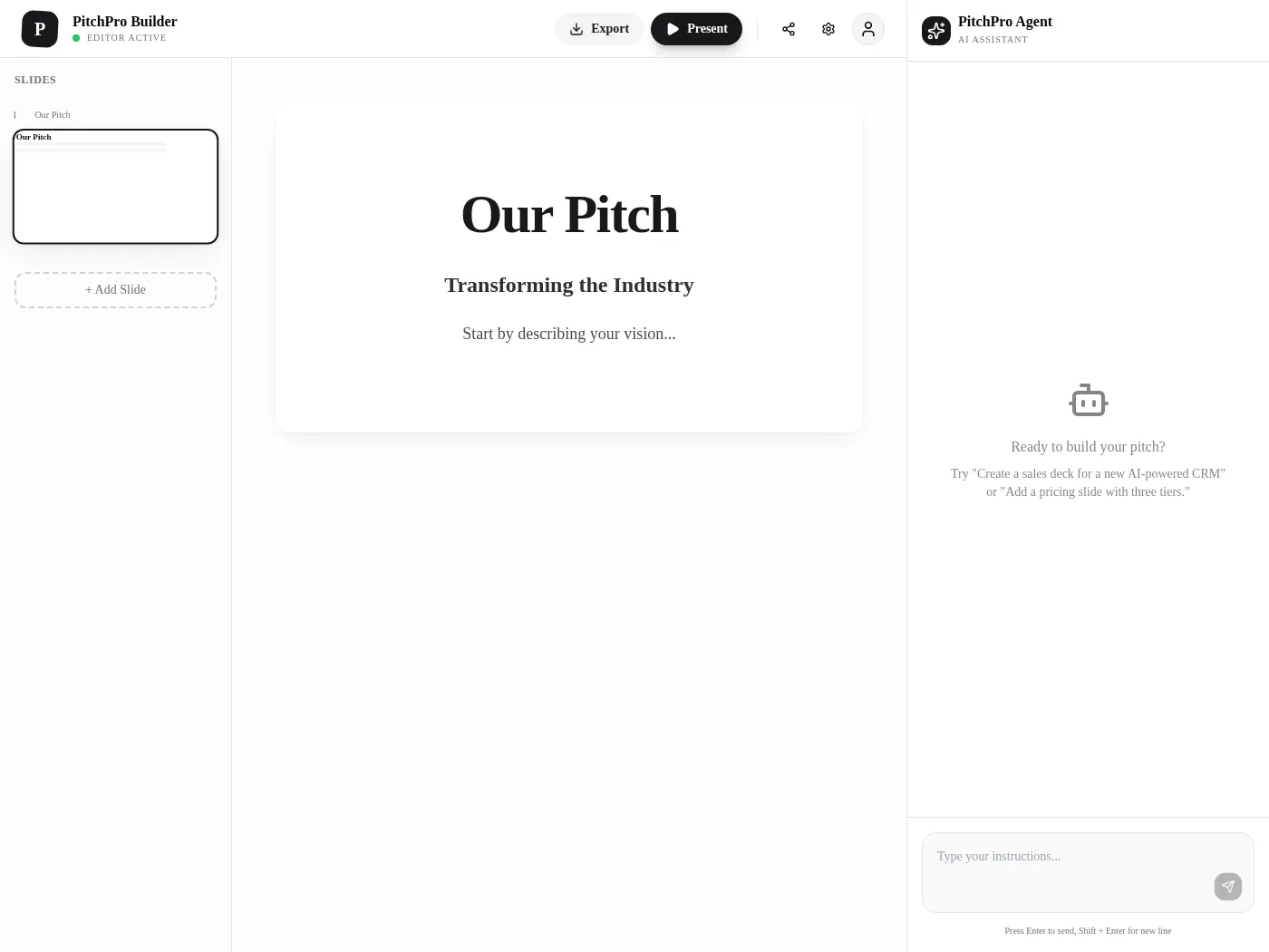 PitchPro Deck Builder