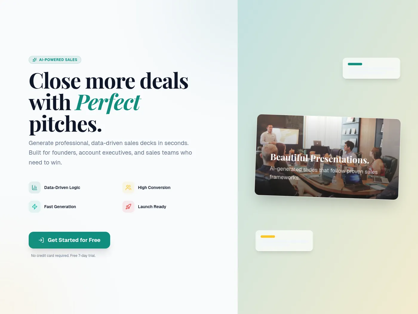 Dynamic Sales Deck