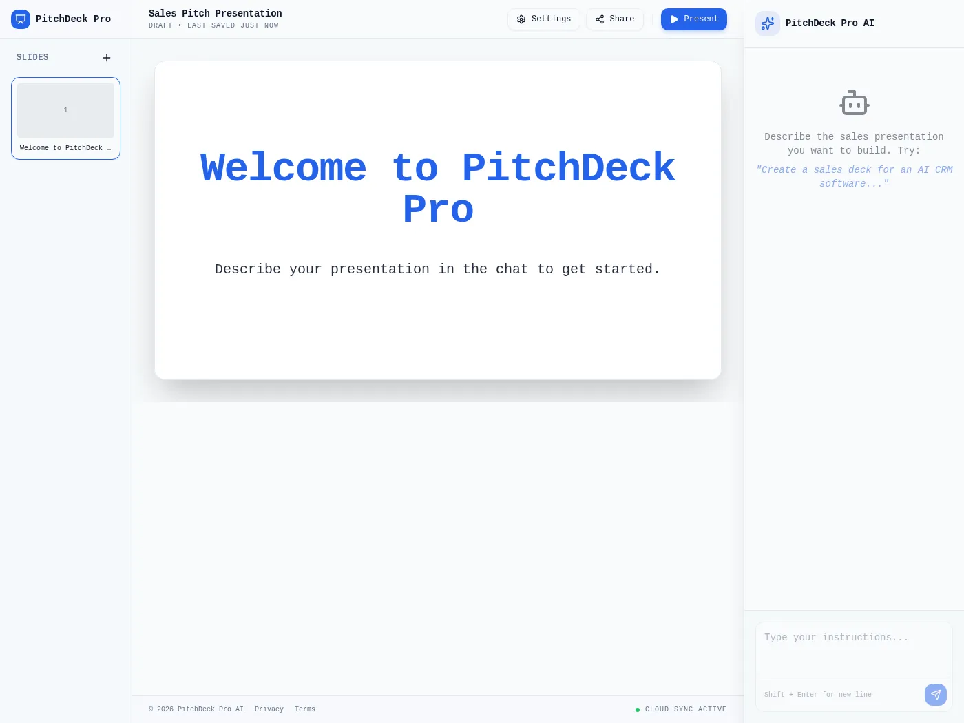 PitchDeck Pro