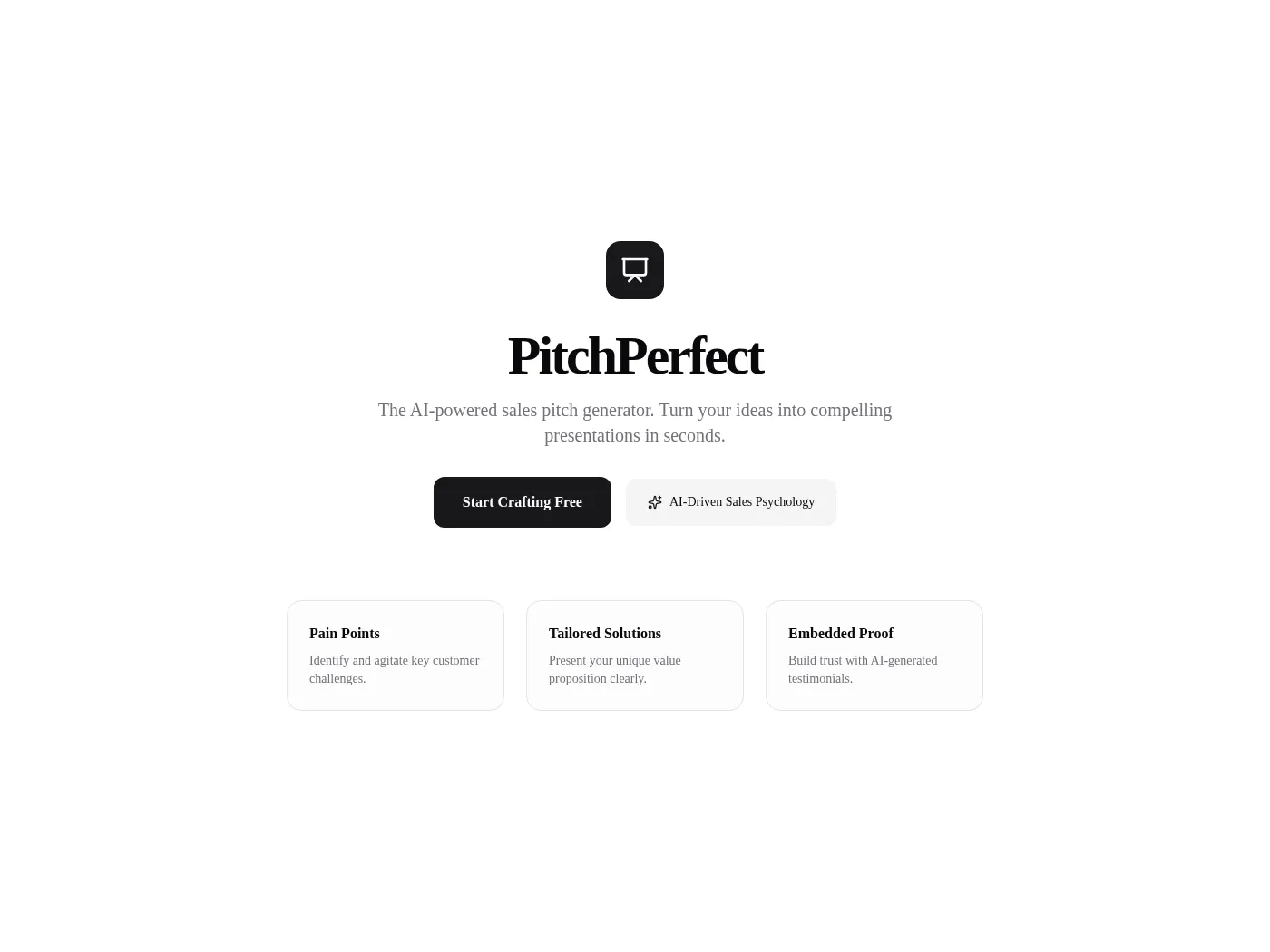PitchPerfect Deck