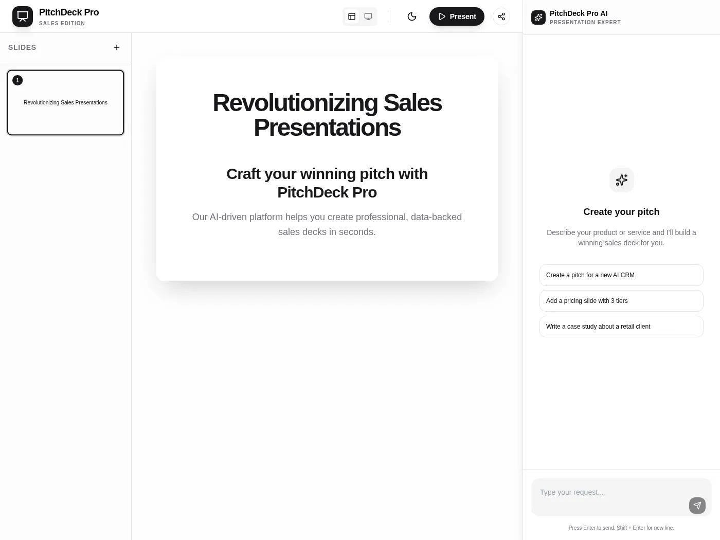 PitchDeck Pro
