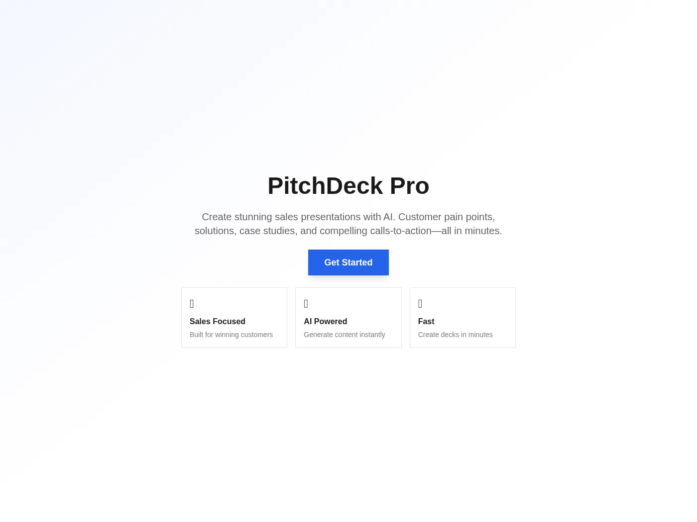 PitchDeck Pro