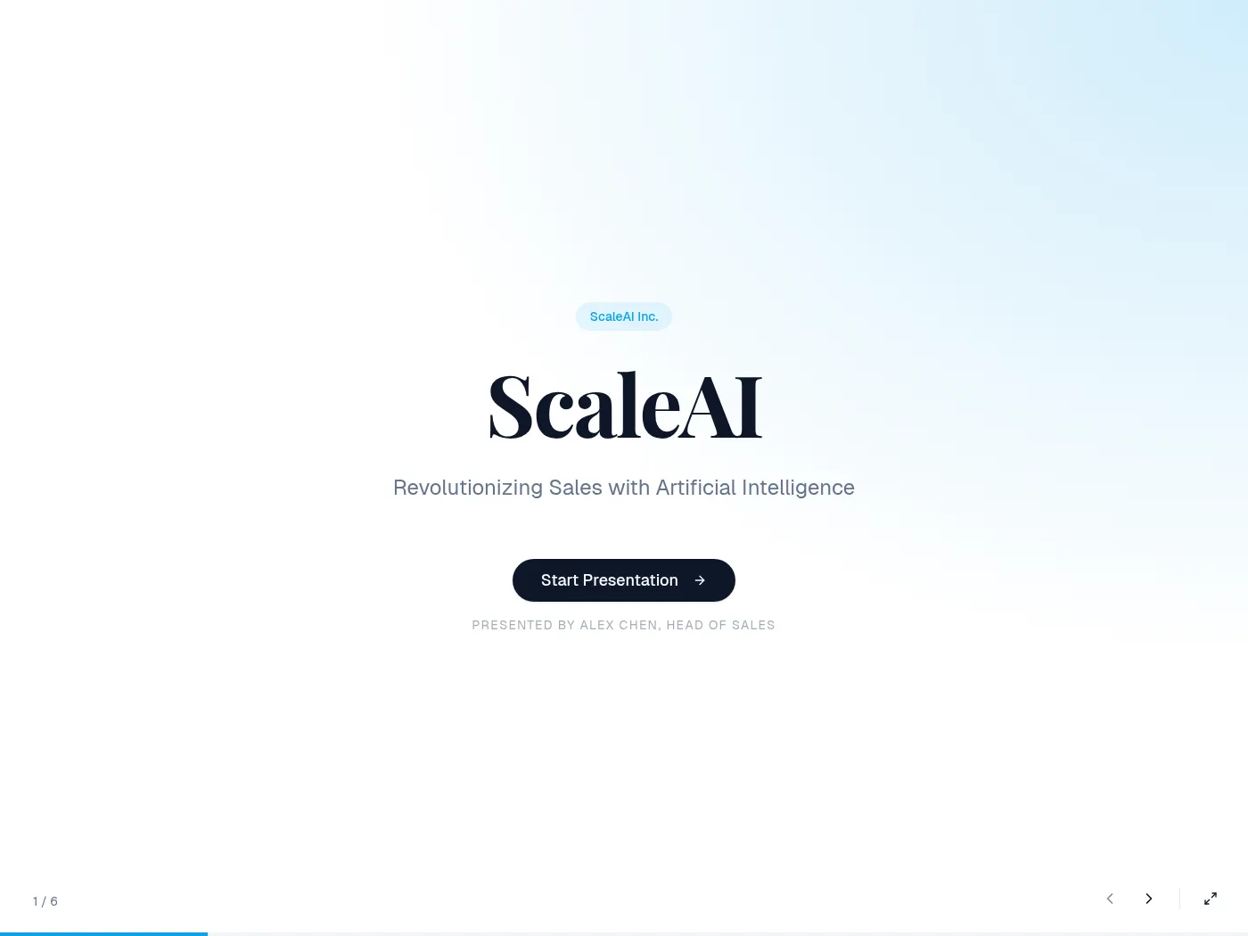 Sales Pitch Deck Pro
