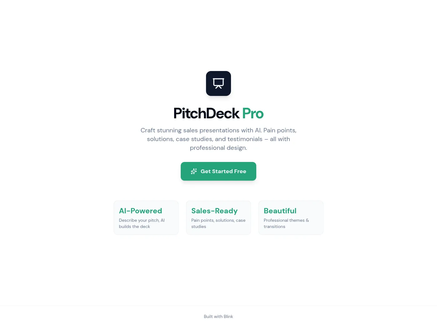PitchDeck Pro