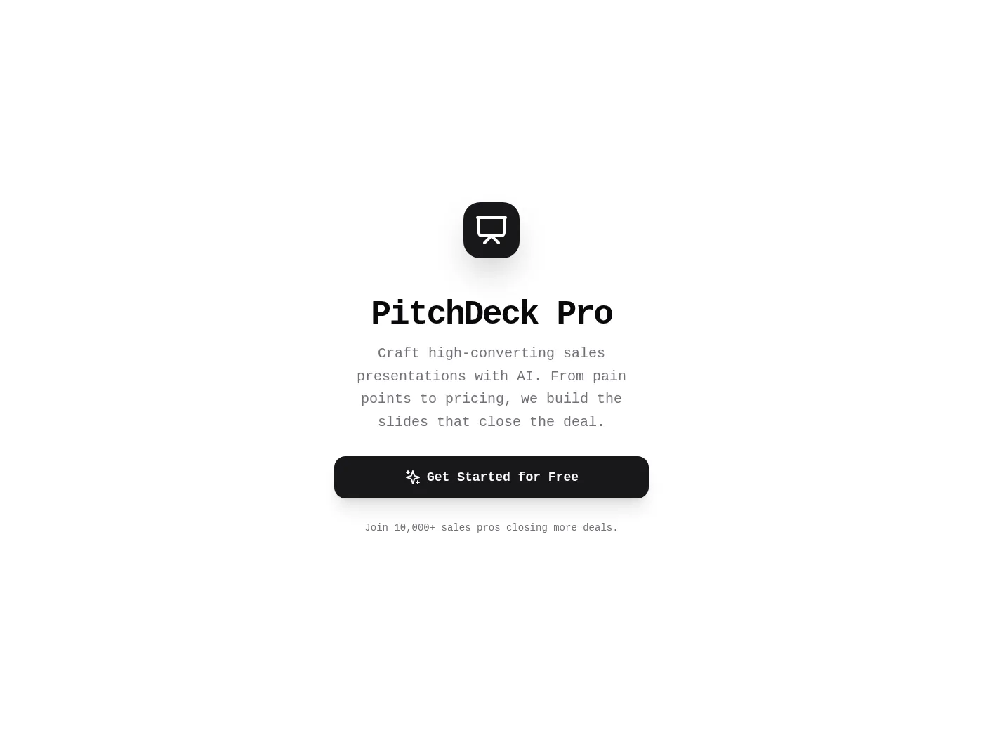 PitchDeck Pro